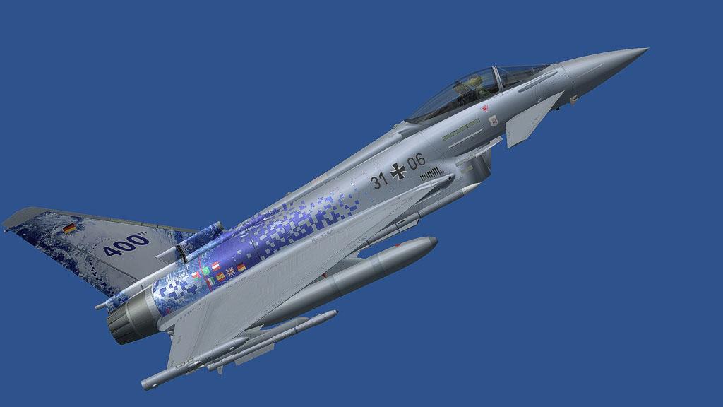 Eurofighter Typhoon Special Repaints for FSX/FS2004 by AFS-Design