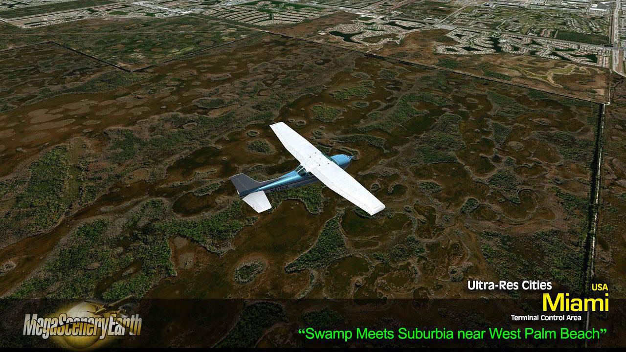 Miami Photoreal Scenery Ultra-Res Cities for FSX/P3D by PC Aviator