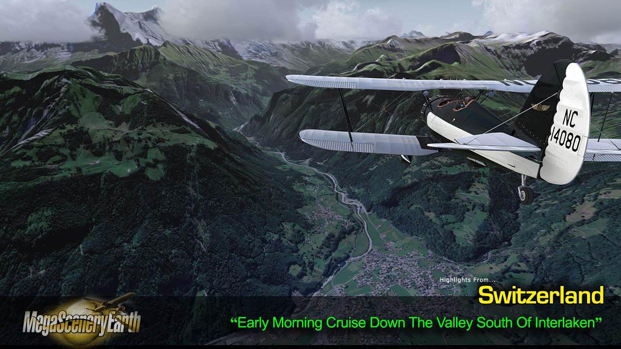 MegaSceneryEarth Switzerland Complete Country Photoreal Scenery for FSX ...