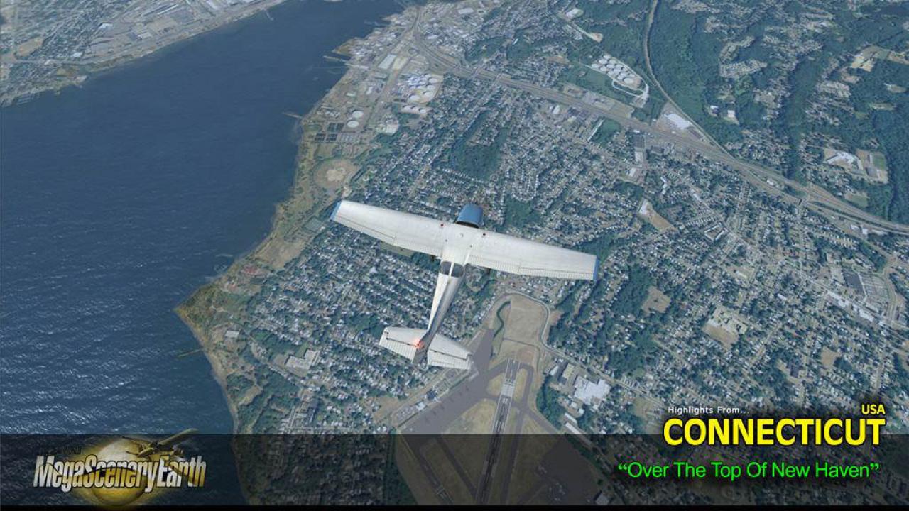 MegaSceneryEarth Connecticut Complete State Photoreal Scenery for FSX ...