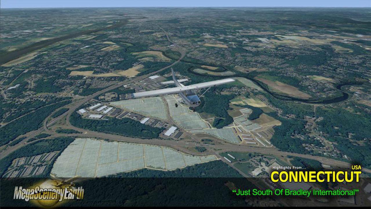 MegaSceneryEarth Connecticut Complete State Photoreal Scenery for FSX ...