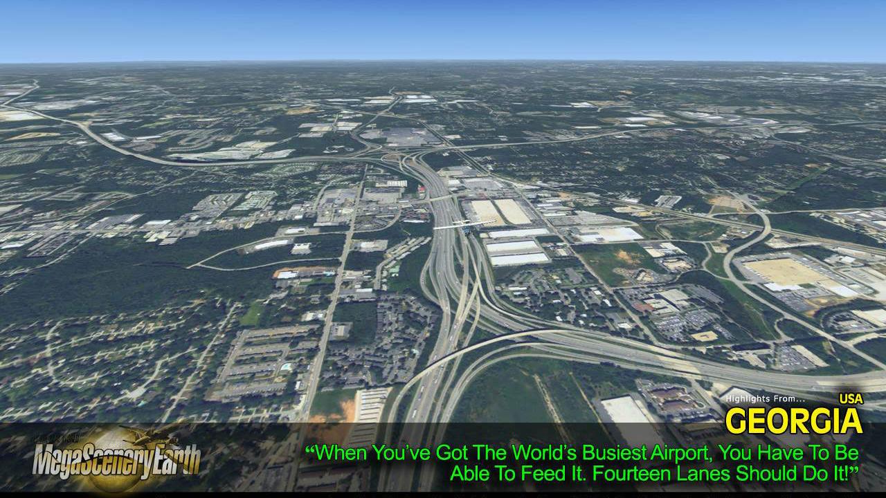 MegaSceneryEarth Georgia Complete State Photoreal Scenery for FSX/P3D ...