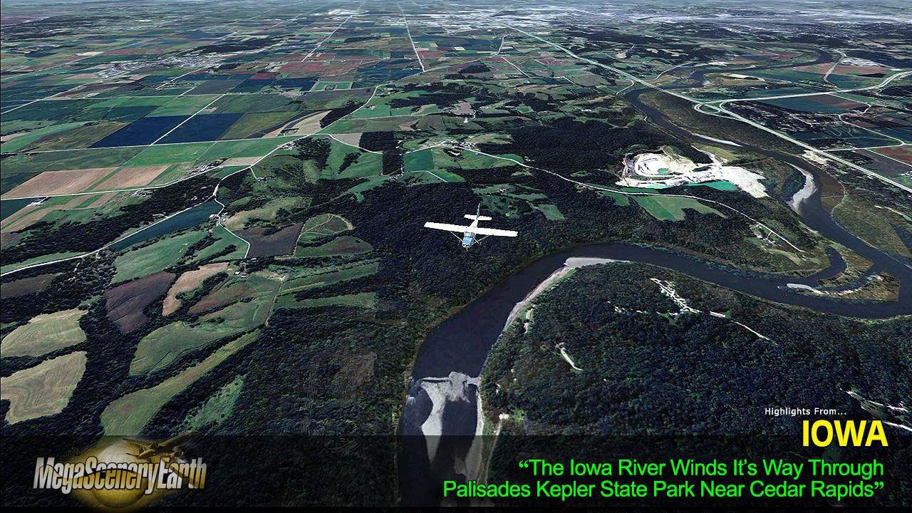 MegaSceneryEarth Iowa Complete State Photoreal Scenery for FSX/P3D by ...