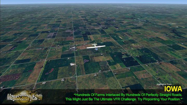 MegaSceneryEarth Iowa Complete State Photoreal Scenery for FSX/P3D by ...