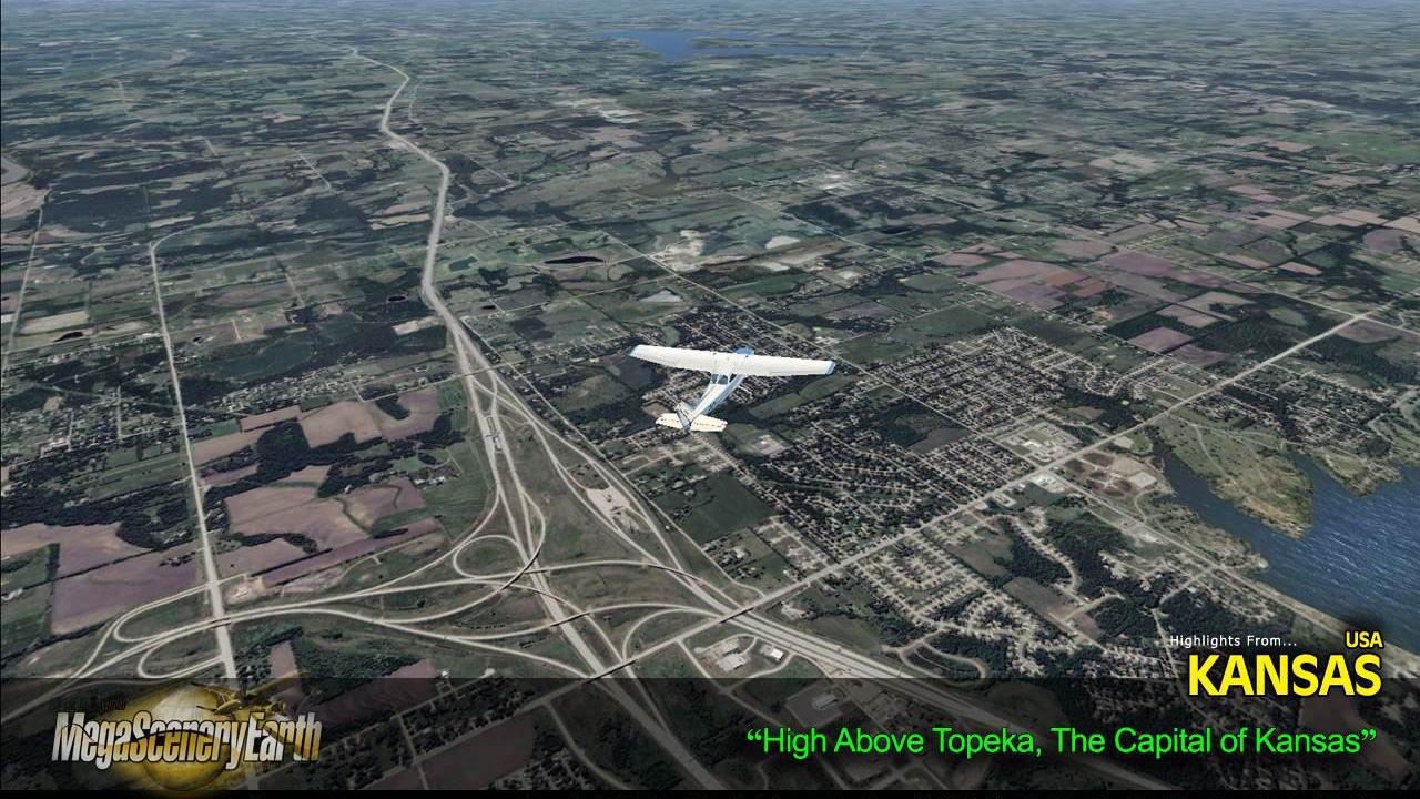 MegaSceneryEarth Kansas Complete State Photoreal Scenery for FSX/P3D by ...