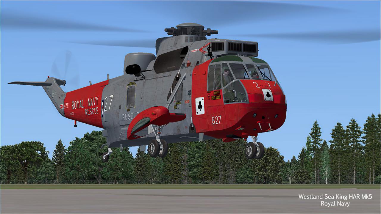 Westland/Sikorsky Sea King for FSX by Virtavia
