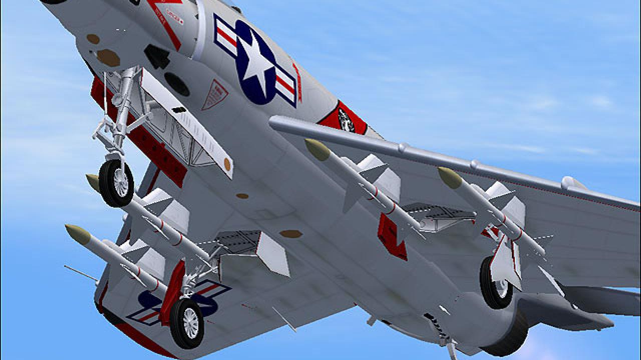 McDonnell F3H-2 Demon for FSX/FS2004 by Virtavia