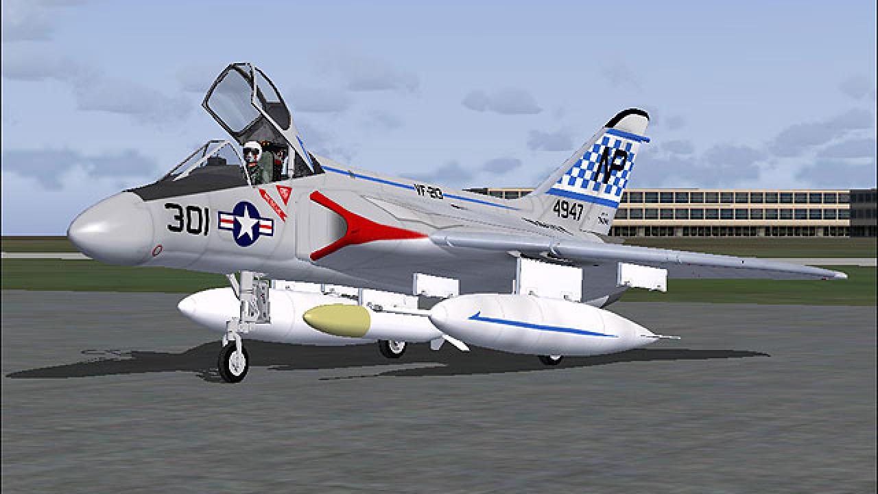 Douglas F4D Skyray for FSX/FS2004 by Virtavia