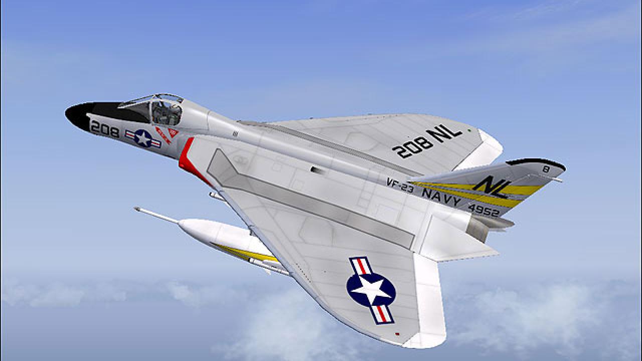 Douglas F4D Skyray for FSX/FS2004 by Virtavia