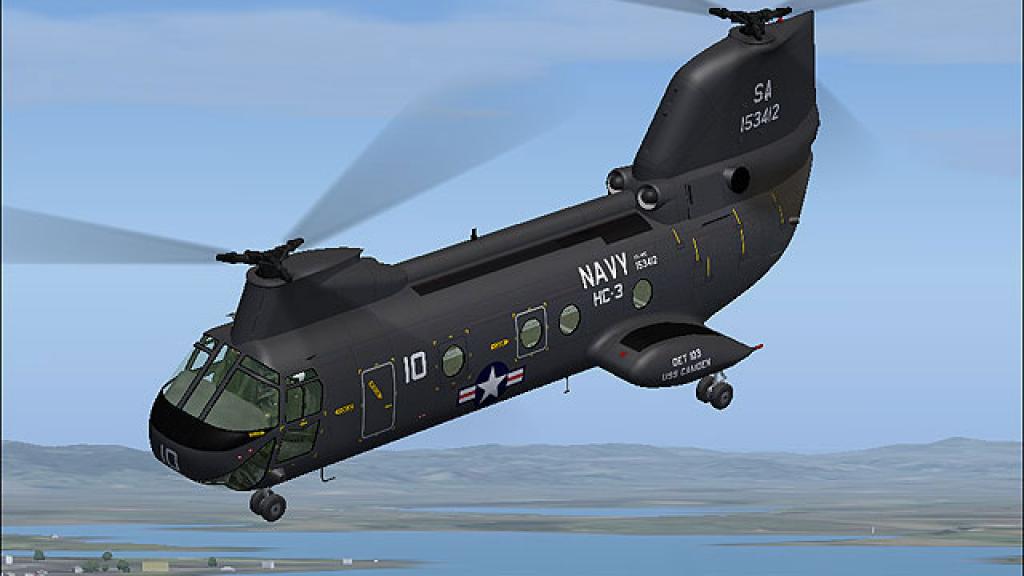 CH-46 Sea Knight for FSX/FS2004 by Virtavia