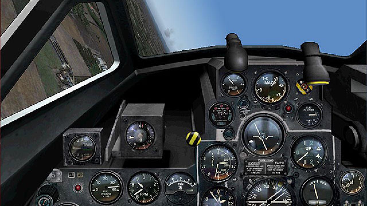 de Havilland Vampire T.11 for FSX/FS2004 by Virtavia