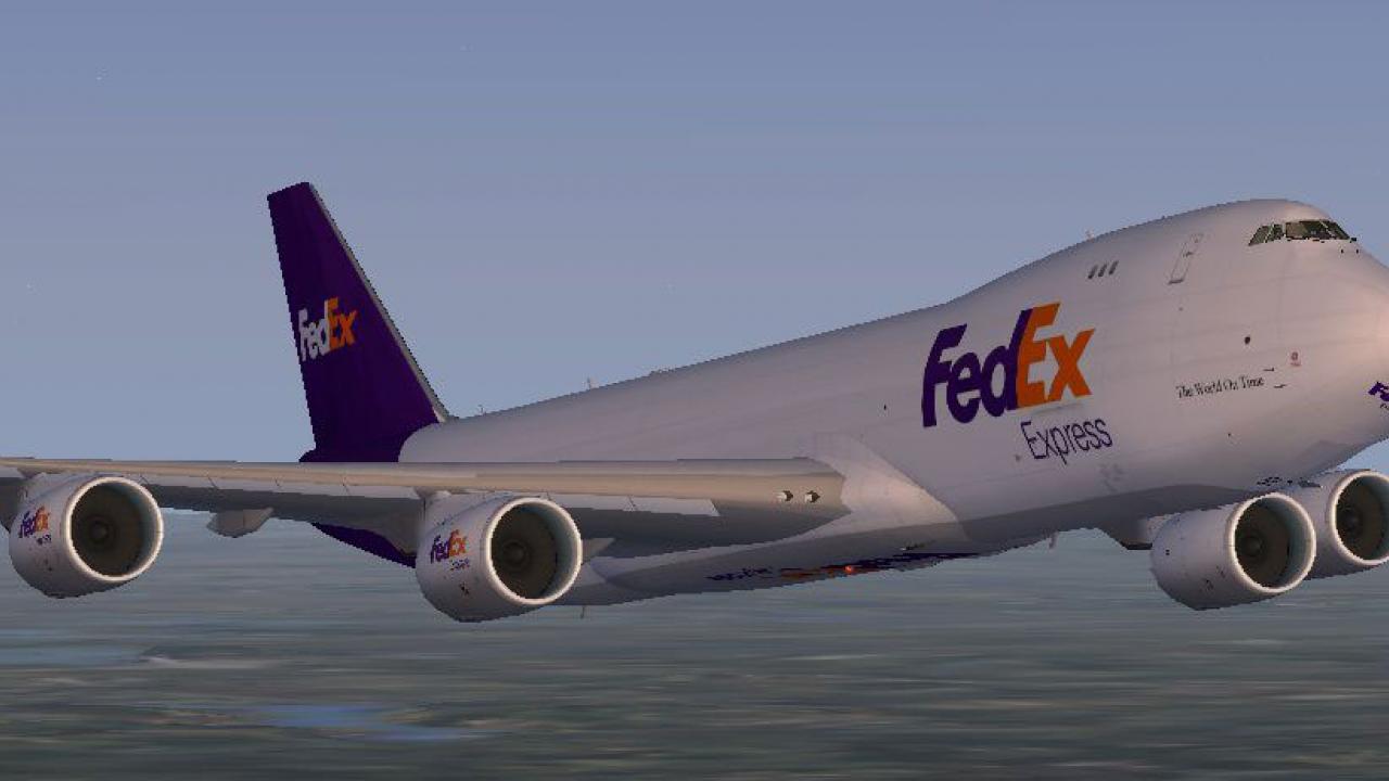 Free FedEx Express Boeing 747-8F for FSX
