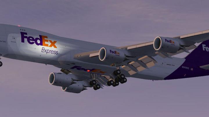 Free FedEx Express Boeing 747-8F for FSX