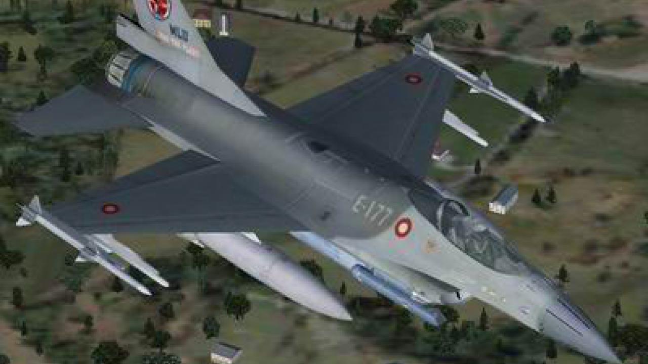 Free Lockheed Martin F-16 Package for FSX/P3D