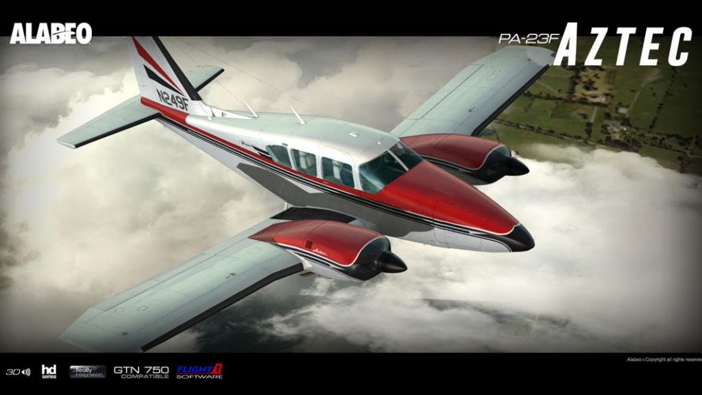 Piper PA-23 Aztec F 250 for FSX/P3D by Alabeo