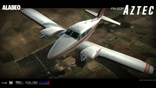 Piper PA-23 Aztec F 250 for FSX/P3D by Alabeo