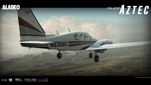Piper PA-23 Aztec F 250 for FSX/P3D by Alabeo