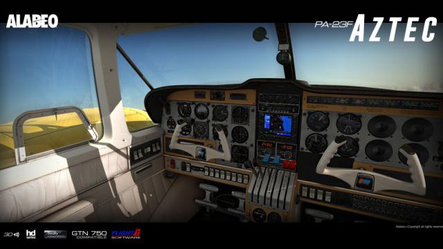 Piper PA-23 Aztec F 250 for FSX/P3D by Alabeo