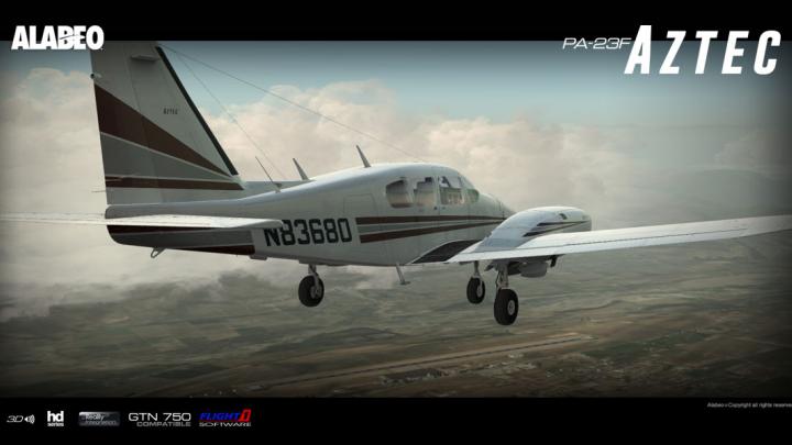 Piper PA-23 Aztec F 250 for FSX/P3D by Alabeo