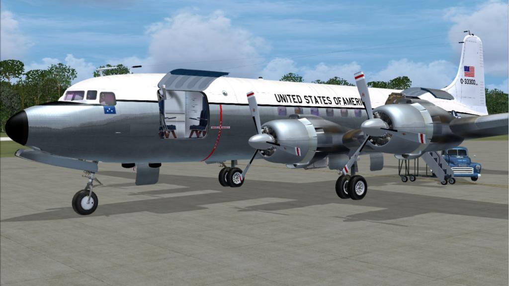 DC-6B Legends of Flight Expansion Pack for FSX by Just Flight