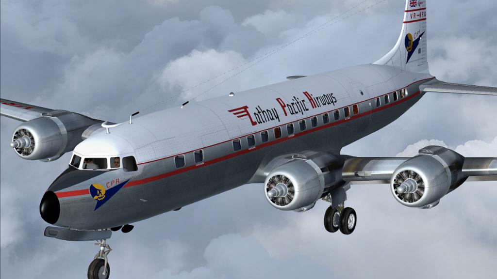 DC-6B Legends of Flight Expansion Pack for FSX by Just Flight