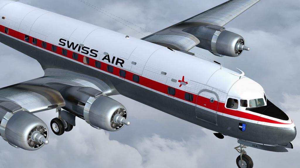 DC-6B Legends of Flight Expansion Pack for FSX by Just Flight
