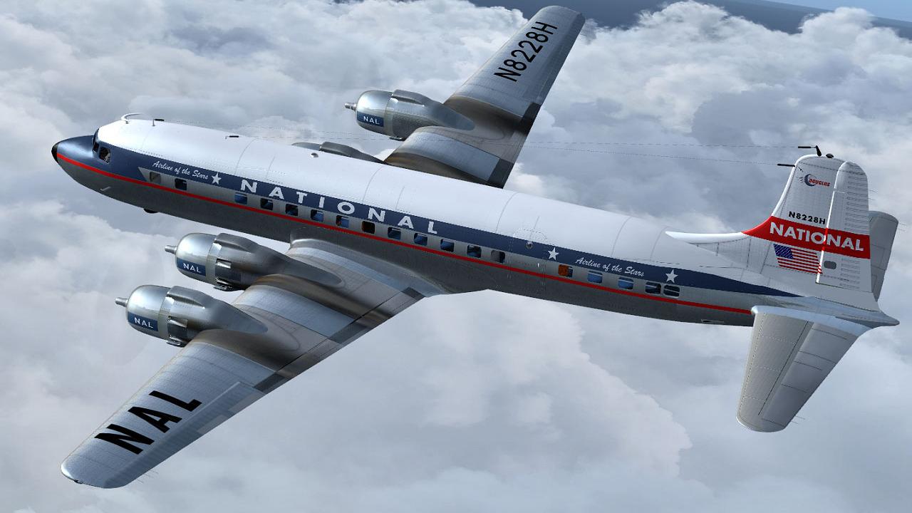DC-6B Legends of Flight Expansion Pack for FSX by Just Flight