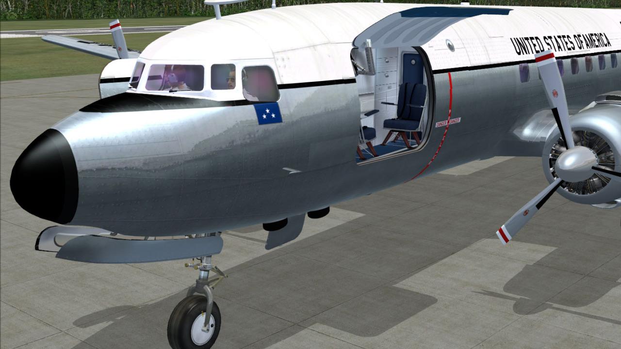 DC-6B Legends of Flight Expansion Pack for FSX by Just Flight