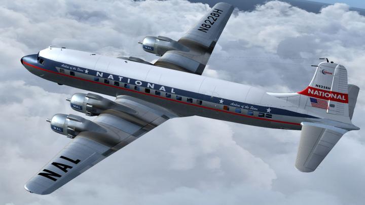 DC-6B Legends of Flight Expansion Pack for FSX by Just Flight