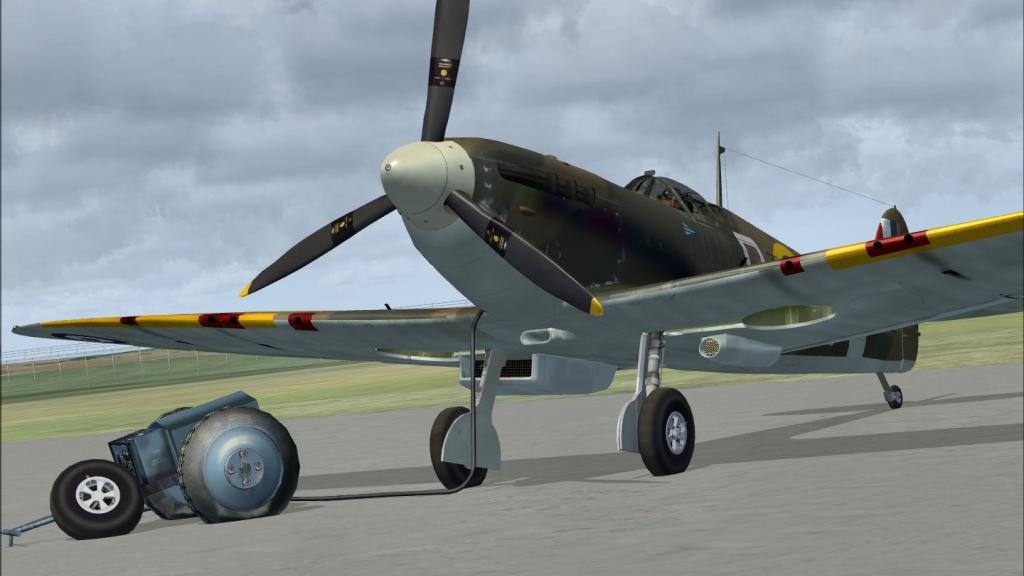 Spitfire Mk V Legends of Flight for FSX by Just Flight