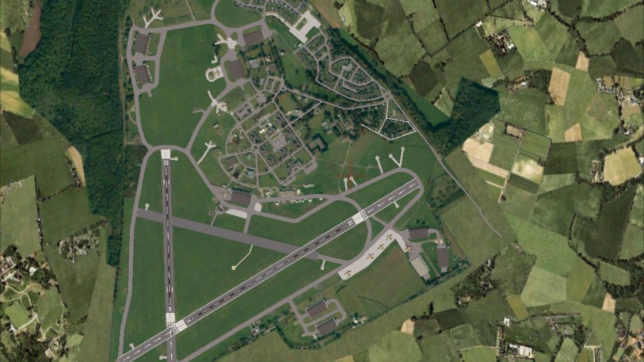 RAF Colerne Scenery for FSX/P3D by Team SDB
