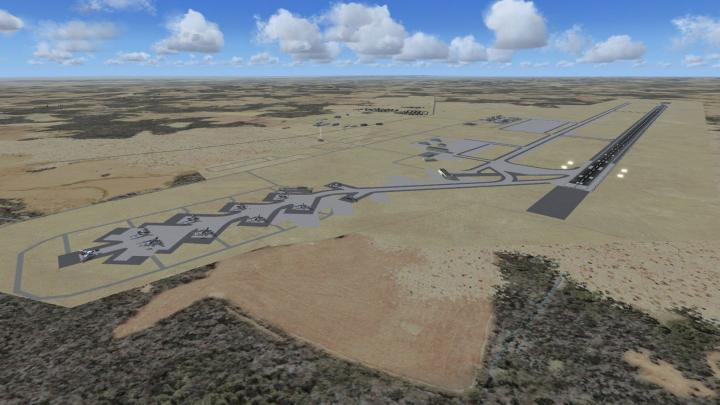 Glasgow AFB Scenery for FSX/P3D by Team SDB