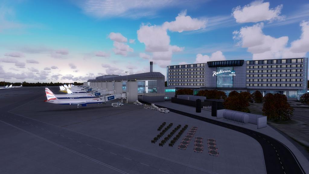 Manchester X Airport Scenery for FSX/P3D by Aerosoft