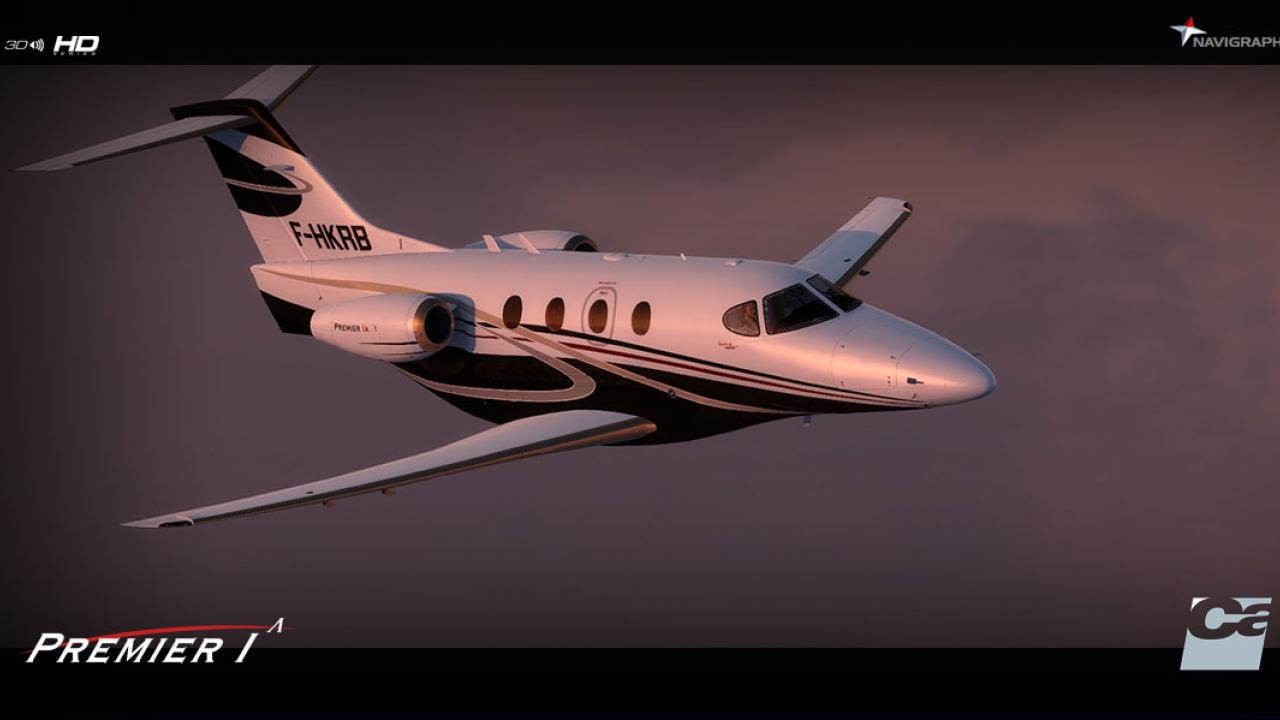 Beechcraft 390 Premier IA for FSX/P3D by Carenado