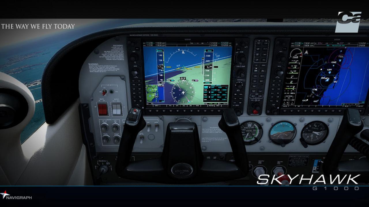 Cessna 172 g1000 fs2004 full - ferreach