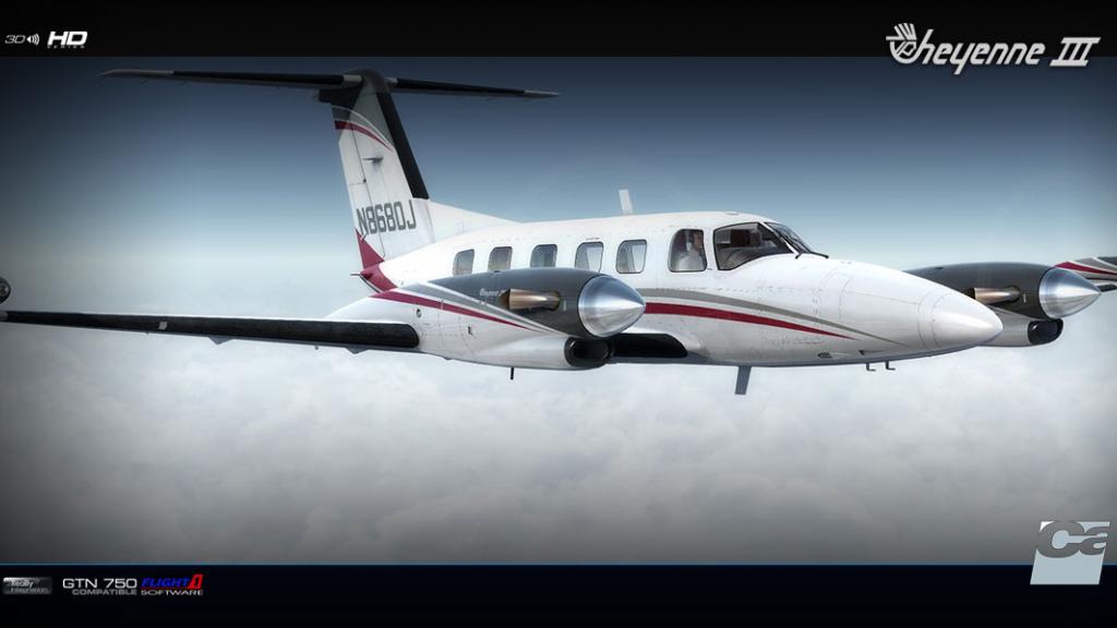 Piper PA-42 Cheyenne III for FSX/P3D by Carenado