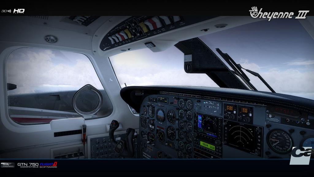 Piper PA-42 Cheyenne III for FSX/P3D by Carenado