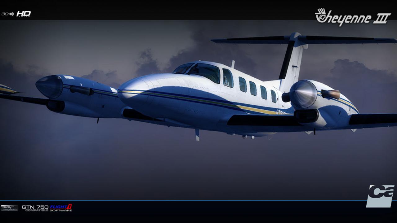 Piper PA-42 Cheyenne III for FSX/P3D by Carenado