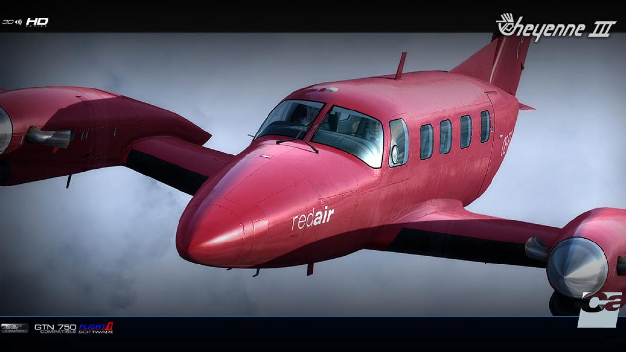 Piper PA-42 Cheyenne III for FSX/P3D by Carenado