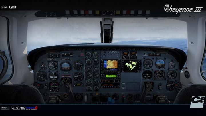 Piper PA-42 Cheyenne III for FSX/P3D by Carenado