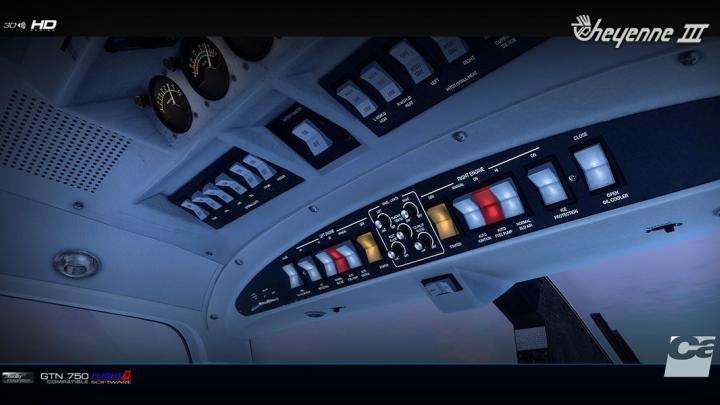 Piper PA-42 Cheyenne III for FSX/P3D by Carenado