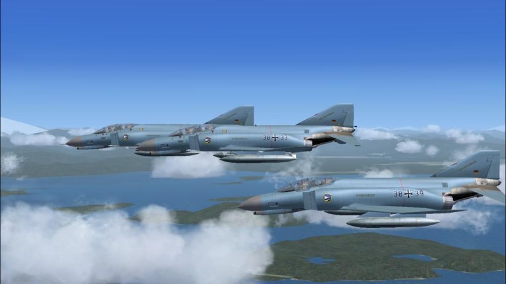 F-4F Phantom for FSX/FS2004 by First Class Simulations