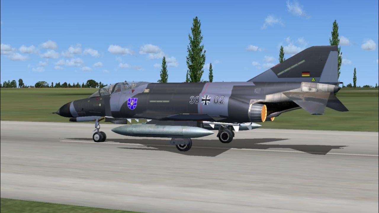 F-4F Phantom for FSX/FS2004 by First Class Simulations