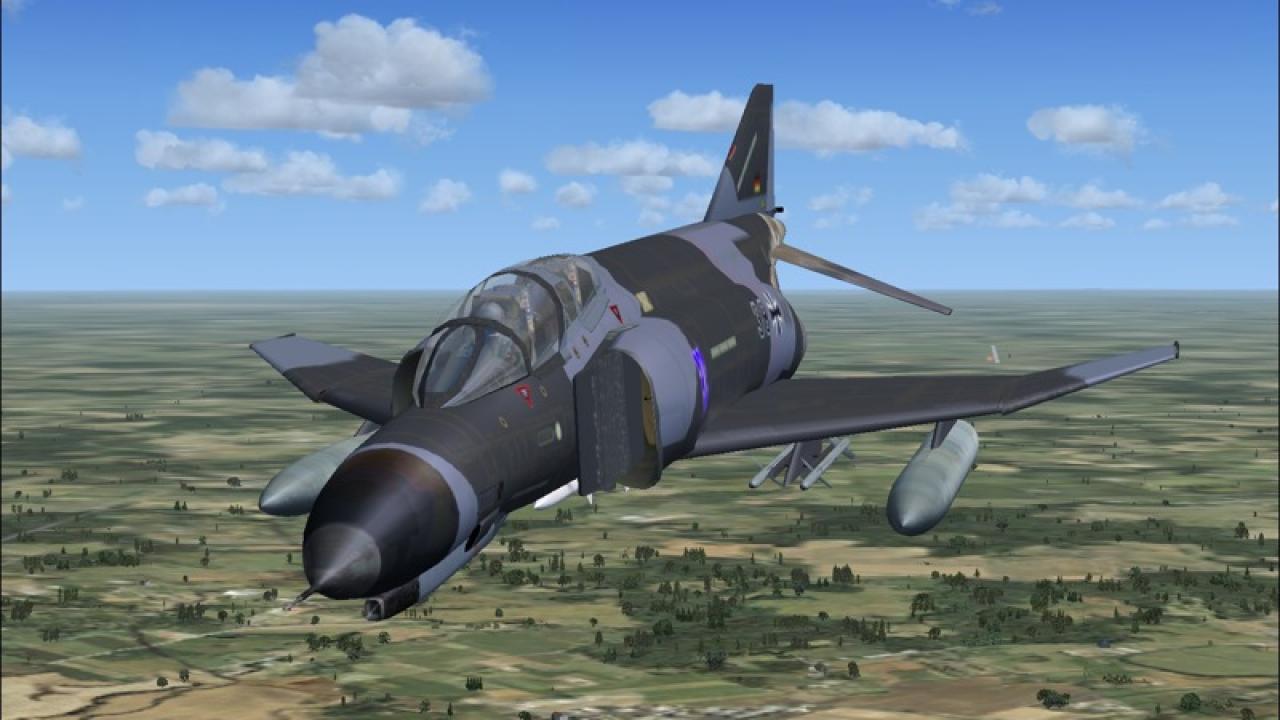F-4F Phantom for FSX/FS2004 by First Class Simulations
