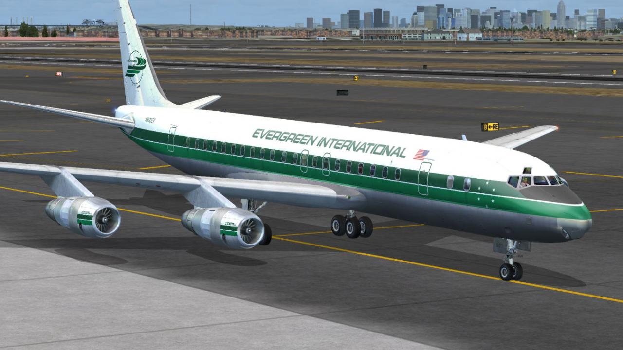 DC-8 Jetliner Series 50 to 70 Livery Pack 1 for FSX/P3D by Just Flight