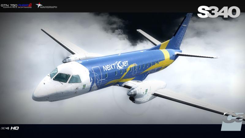 Saab 340 for FSX/P3D by Carenado