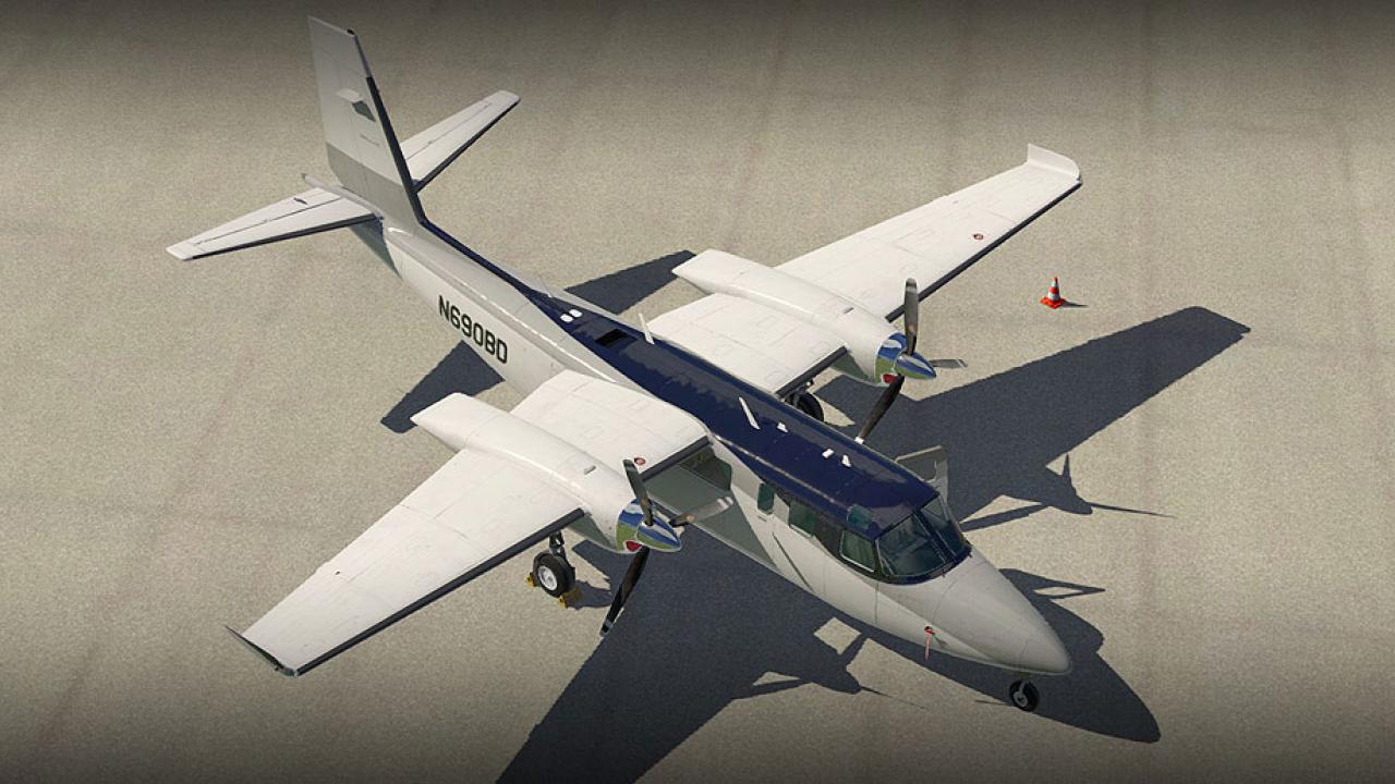 690B Turbo Commander for X-Plane by Carenado