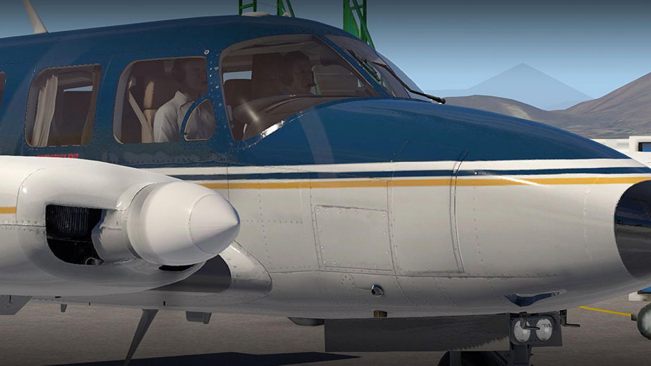 Piper PA-31 Navajo HD Series for X-Plane by Carenado