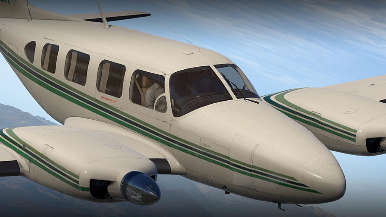 Piper PA-31 Navajo HD Series for X-Plane by Carenado
