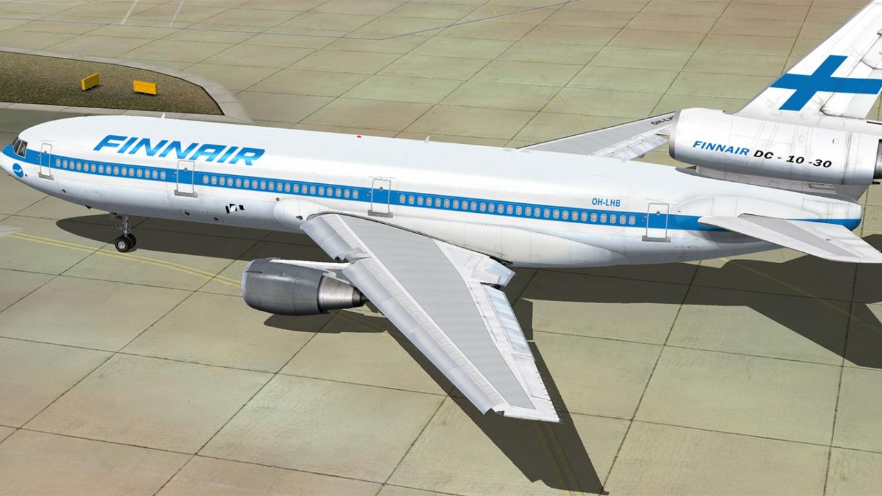 DC-10 Collection HD 10-40 Livery Pack for FSX/P3D by Just Flight